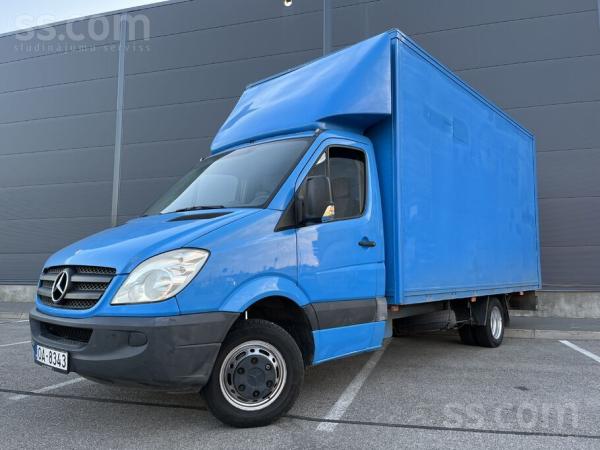 Blue Mercedes-Benz Sprinter 2007 in Riga, with an engine capacity of 2.20 L and mileage of 327 thousand km for 10900 €, photo 3 on AUTOMOTO.COM.LV