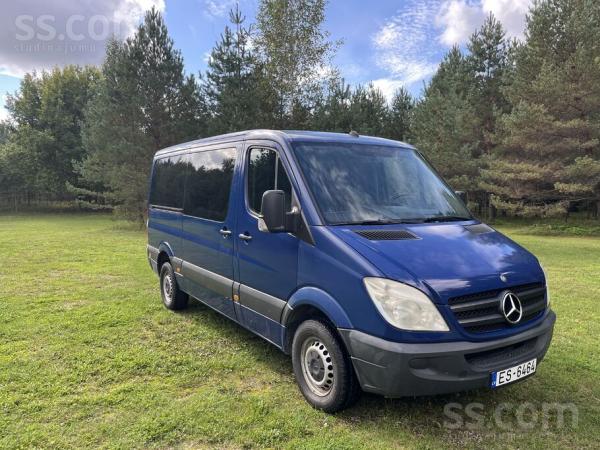 Blue Mercedes-Benz Sprinter 2007 in Kuldiga, with an engine capacity of 2.20 L and mileage of 456 thousand km for 7700 €, photo 3 on AUTOMOTO.COM.LV