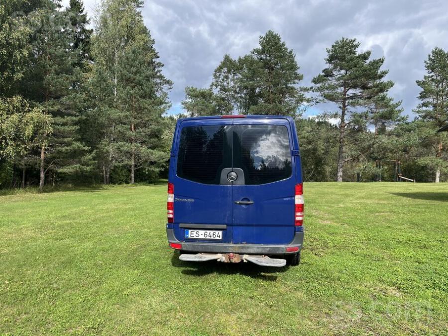 Blue Mercedes-Benz Sprinter 2007 in Kuldiga, with an engine capacity of 2.20 L and mileage of 456 thousand km for 7700 €, photo 6 on AUTOMOTO.COM.LV