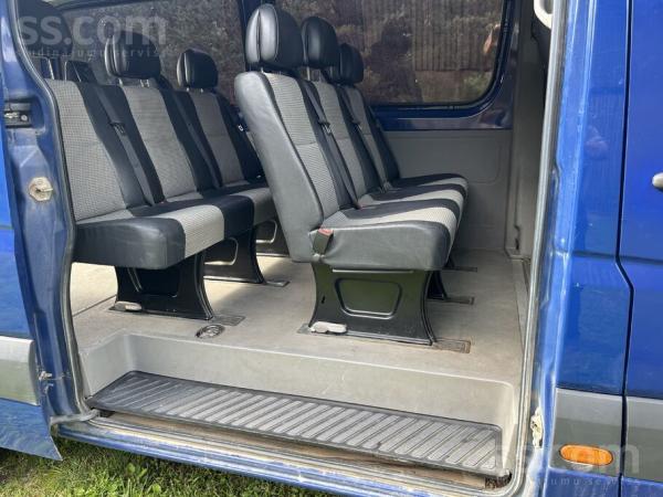 Blue Mercedes-Benz Sprinter 2007 in Kuldiga, with an engine capacity of 2.20 L and mileage of 456 thousand km for 7700 €, photo 9 on AUTOMOTO.COM.LV