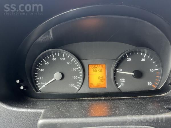 Blue Mercedes-Benz Sprinter 2007 in Kuldiga, with an engine capacity of 2.20 L and mileage of 456 thousand km for 7700 €, photo 11 on AUTOMOTO.COM.LV