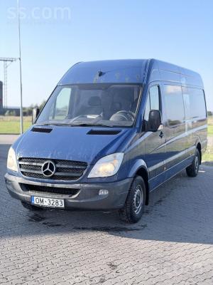 Blue Mercedes-Benz Sprinter 2011 in Liepaja, with an engine capacity of 2.20 L and mileage of 445 thousand km for 6795 €, photo 1 on AUTOMOTO.COM.LV