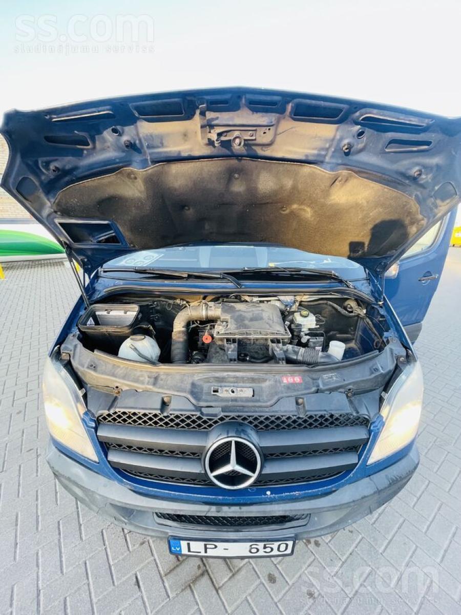 Zils Mercedes-Benz Sprinter 2011 Liepāja, ar dzinēja tilpumu 2.20 L un nobraukumu 435 tūkst. km par 11990 €, foto 11 vietnē AUTOMOTO.COM.LV