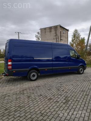 Blue Mercedes-Benz Sprinter 2012 in Jekabpils, with an engine capacity of 2.20 L and mileage of 244 thousand km for 13900 €, photo  on AUTOMOTO.COM.LV