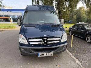 Blue Mercedes-Benz Sprinter 2013 in Riga, with an engine capacity of 3.00 L and mileage of 268 thousand km for 11000 €, photo 3 on AUTOMOTO.COM.LV