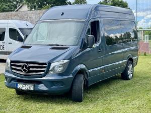Blue Mercedes-Benz Sprinter 2014 in Riga, with an engine capacity of 2.10 L and mileage of 800 thousand km for 10500 €, photo 3 on AUTOMOTO.COM.LV