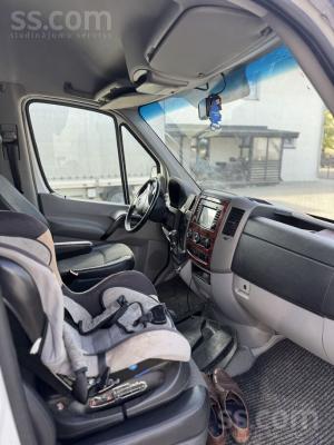 Blue Mercedes-Benz Sprinter 2014 in Riga, with an engine capacity of 2.10 L and mileage of 800 thousand km for 10500 €, photo 7 on AUTOMOTO.COM.LV