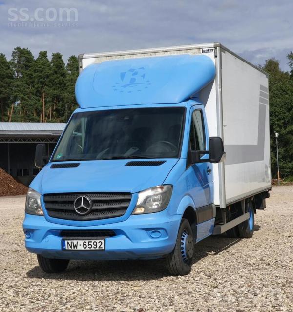 Mercedes-Benz Sprinter 2016 Tukums vietnē Zils Mercedes-Benz Sprinter 2016 Tukums, ar dzinēja tilpumu 2.10 L un nobraukumu 330 tūkst. km par 14800 €, foto 1 vietnē AUTOMOTO.COM.LV