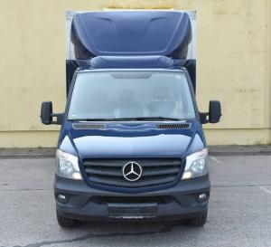 Blue Mercedes-Benz Sprinter 2017 in Talsi, with an engine capacity of 2.20 L and mileage of 410 thousand km for 14500 €, photo 4 on AUTOMOTO.COM.LV