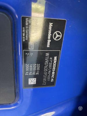 Blue Mercedes-Benz Sprinter 2021 in Taurage, with an engine capacity of 1.95 L and mileage of 309 thousand km for 11800 €, photo 10 on AUTOMOTO.COM.LV