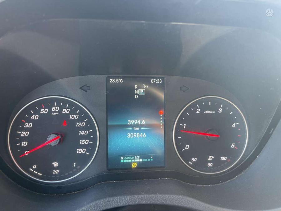 Blue Mercedes-Benz Sprinter 2021 in Taurage, with an engine capacity of 1.95 L and mileage of 309 thousand km for 11800 €, photo 12 on AUTOMOTO.COM.LV