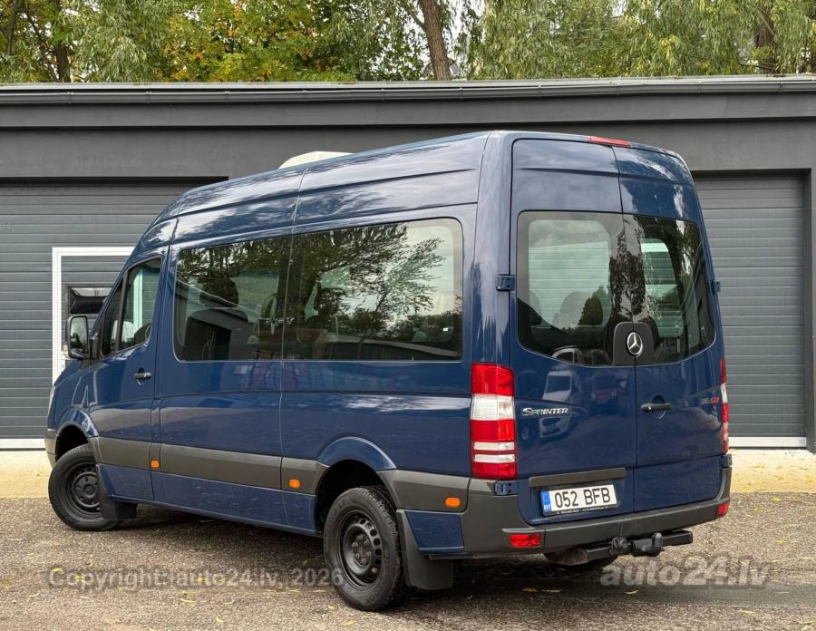 Blue Mercedes-Benz Sprinter 2011 in Tallinn, with an engine capacity of 2.10 L and mileage of 228 thousand km for 12000 €, photo 13 on AUTOMOTO.COM.LV