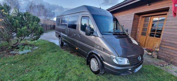 Brūns Mercedes-Benz Sprinter 2004 Klaipėda, ar dzinēja tilpumu 2.70 L un nobraukumu 290 tūkst. km par 3600 €, foto 1 vietnē AUTOMOTO.COM.LV