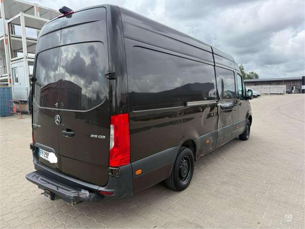 Brown Mercedes-Benz Sprinter 2021 in Kaunas, with an engine capacity of 2.00 L and mileage of 260 thousand km for 9850 €, photo 4 on AUTOMOTO.COM.LV