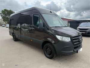 Brown Mercedes-Benz Sprinter 2021 in Kaunas, with an engine capacity of 2.00 L and mileage of 260 thousand km for 9850 €, photo 12 on AUTOMOTO.COM.LV