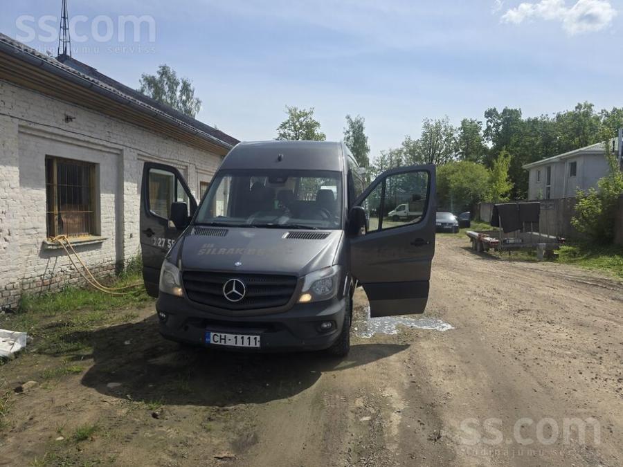 Brown Mercedes-Benz Sprinter 2013 in Jelgava, with an engine capacity of 3.00 L and mileage of 551 thousand km for 9500 €, photo 2 on AUTOMOTO.COM.LV