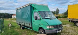 Green Mercedes-Benz Sprinter 1998 in Vilnius, with an engine capacity of 2.90 L and mileage of 500 thousand km for 2420 €, photo 10 on AUTOMOTO.COM.LV