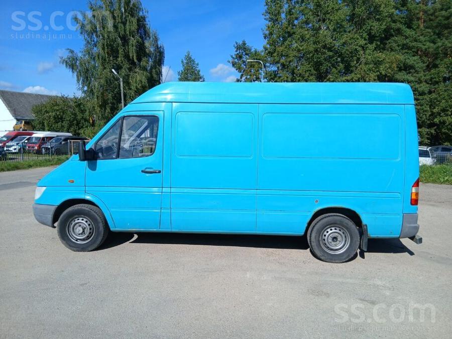 Зеленый Мерседес Спринтер 2000 в Огре, объемом двигателя 2.20 л и пробегом 197 тыс. км за 5000 €, фото 14 на AUTOMOTO.COM.LV