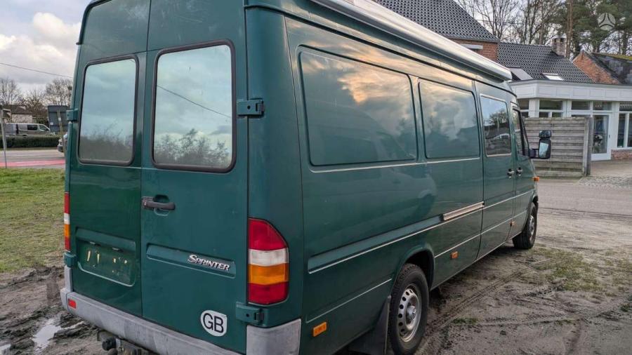 Zaļš Mercedes-Benz Sprinter 2002 Klaipėda, ar dzinēja tilpumu 2.70 L un nobraukumu 245 tūkst. km par 5500 €, foto 2 vietnē AUTOMOTO.COM.LV