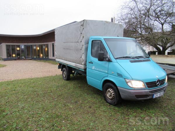 Zaļš Mercedes-Benz Sprinter 2005 Jelgava, ar dzinēja tilpumu 2.20 L un nobraukumu 275 tūkst. km par 5400 €, foto 2 vietnē AUTOMOTO.COM.LV