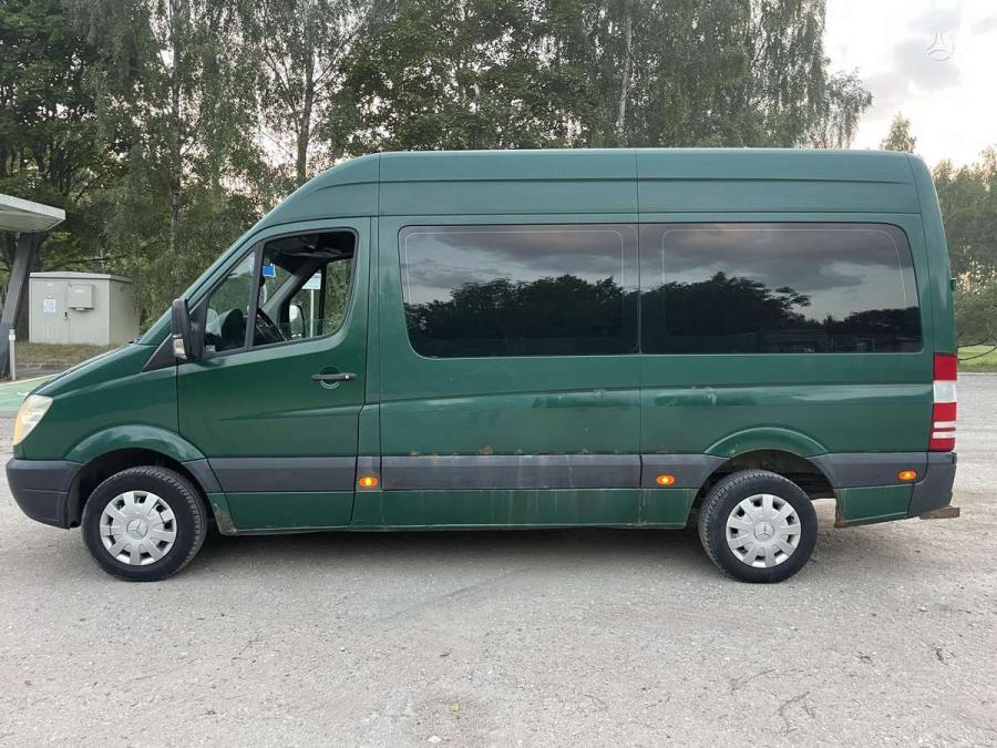 Zaļš Mercedes-Benz Sprinter 2010 Šauļi, ar dzinēja tilpumu 2.15 L un nobraukumu 495 tūkst. km par 4100 €, foto 3 vietnē AUTOMOTO.COM.LV
