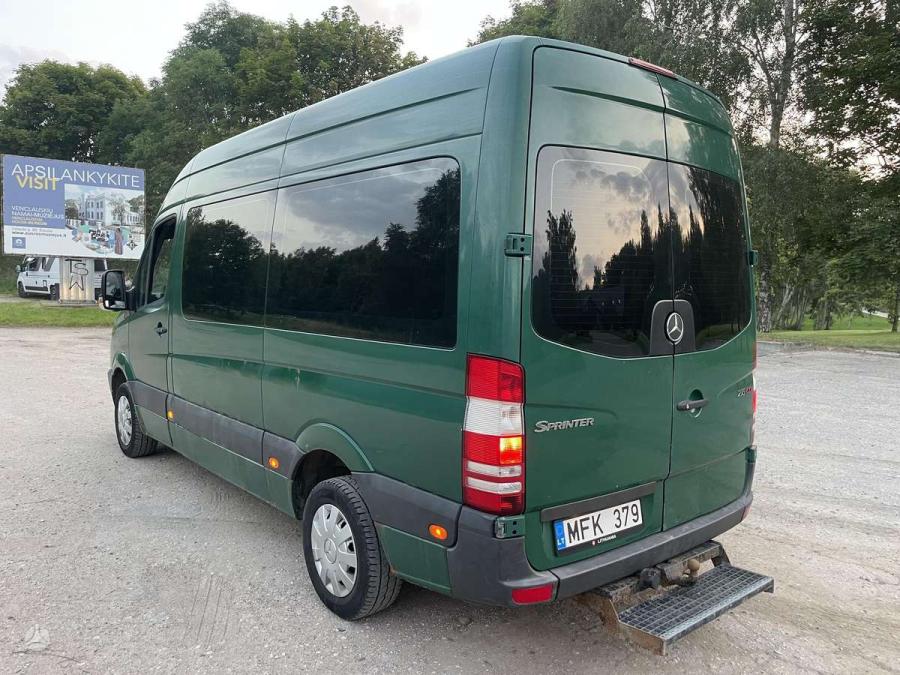 Zaļš Mercedes-Benz Sprinter 2010 Šauļi, ar dzinēja tilpumu 2.15 L un nobraukumu 495 tūkst. km par 4100 €, foto 4 vietnē AUTOMOTO.COM.LV