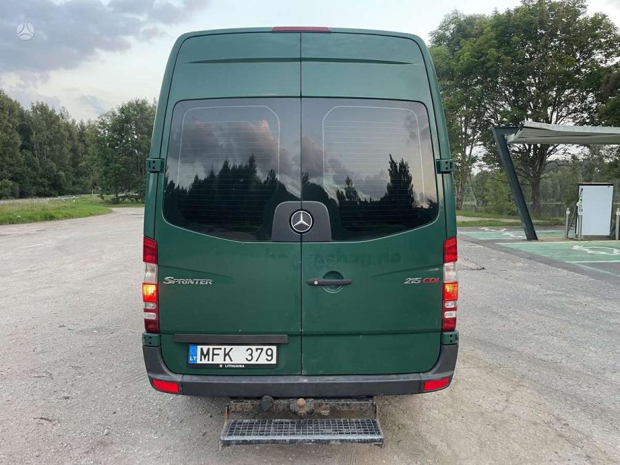 Zaļš Mercedes-Benz Sprinter 2010 Šauļi, ar dzinēja tilpumu 2.15 L un nobraukumu 495 tūkst. km par 4100 €, foto 5 vietnē AUTOMOTO.COM.LV