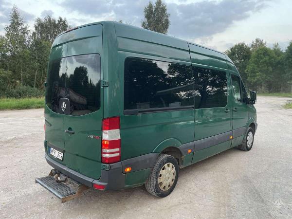 Zaļš Mercedes-Benz Sprinter 2010 Šauļi, ar dzinēja tilpumu 2.15 L un nobraukumu 495 tūkst. km par 4100 €, foto 5 vietnē AUTOMOTO.COM.LV