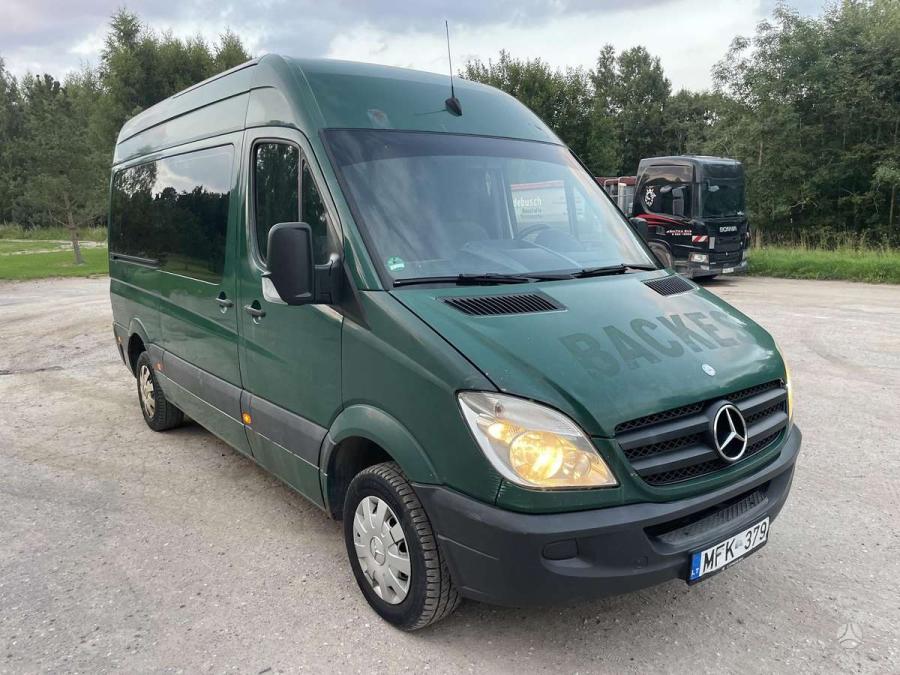 Zaļš Mercedes-Benz Sprinter 2010 Šauļi, ar dzinēja tilpumu 2.15 L un nobraukumu 495 tūkst. km par 4100 €, foto 8 vietnē AUTOMOTO.COM.LV