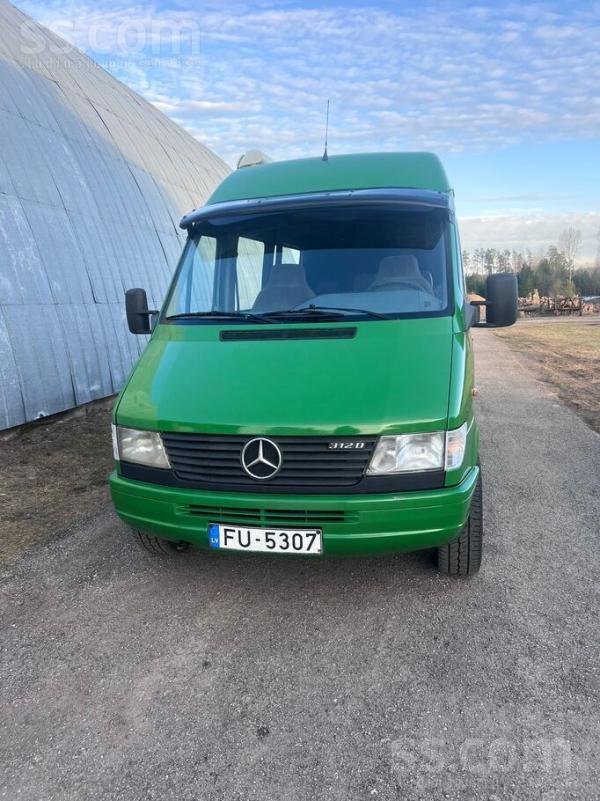 Zaļš Mercedes-Benz Sprinter 1997 Daugavpils, ar dzinēja tilpumu 2.90 L un nobraukumu 550 tūkst. km par 6500 €, foto 3 vietnē AUTOMOTO.COM.LV