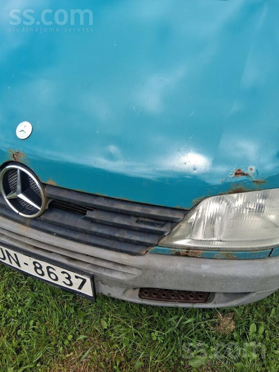 Green Mercedes-Benz Sprinter 2003 in Kuldiga, with an engine capacity of 2.20 L and mileage of 486 thousand km for 2300 €, photo 4 on AUTOMOTO.COM.LV