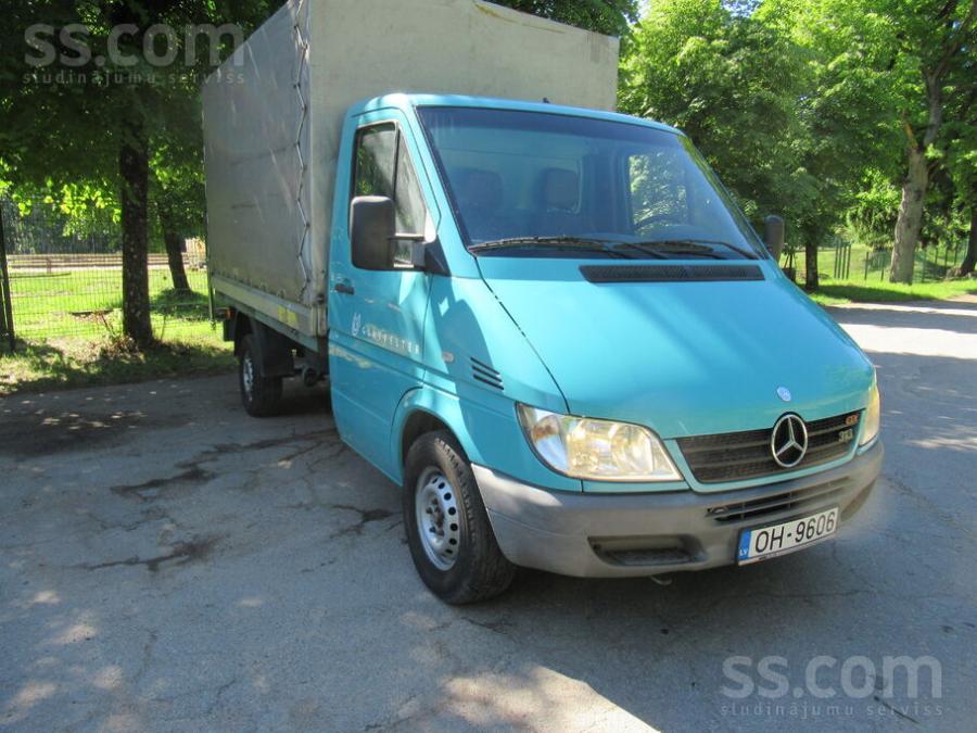 Zaļš Mercedes-Benz Sprinter 2005 Jelgava, ar dzinēja tilpumu 2.20 L un nobraukumu 275 tūkst. km par 5000 €, foto 1 vietnē AUTOMOTO.COM.LV