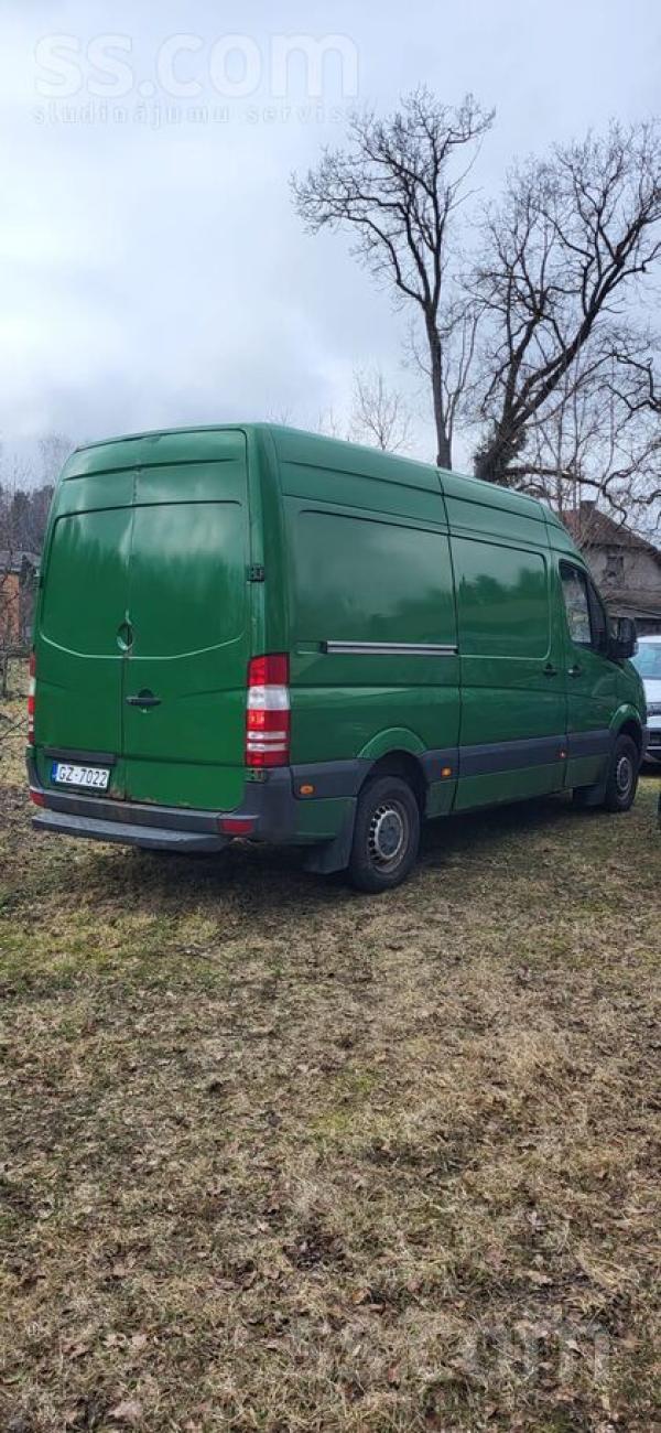 Green Mercedes-Benz Sprinter 2008 in Riga, with an engine capacity of 2.20 L and mileage of 338 thousand km for 2590 €, photo 8 on AUTOMOTO.COM.LV