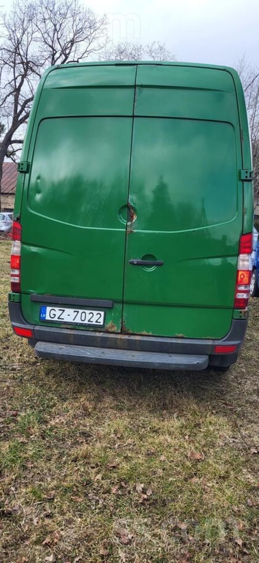Green Mercedes-Benz Sprinter 2008 in Riga, with an engine capacity of 2.20 L and mileage of 338 thousand km for 2590 €, photo 10 on AUTOMOTO.COM.LV