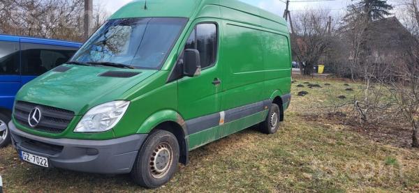 Green Mercedes-Benz Sprinter 2008 in Riga, with an engine capacity of 2.20 L and mileage of 338 thousand km for 2590 €, photo 10 on AUTOMOTO.COM.LV