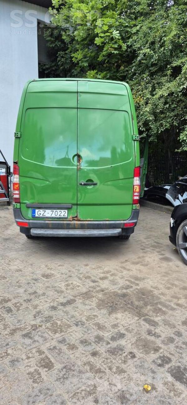 Zaļš Mercedes-Benz Sprinter 2008 Rīga, ar dzinēja tilpumu 2.20 L un nobraukumu 338 tūkst. km par 1770 €, foto 1 vietnē AUTOMOTO.COM.LV