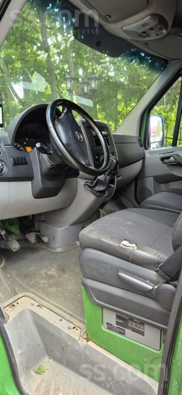Zaļš Mercedes-Benz Sprinter 2008 Rīga, ar dzinēja tilpumu 2.20 L un nobraukumu 338 tūkst. km par 1770 €, foto 8 vietnē AUTOMOTO.COM.LV
