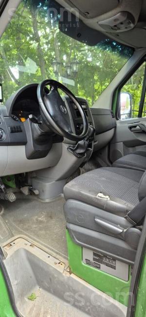 Green Mercedes-Benz Sprinter 2008 in Riga, with an engine capacity of 2.20 L and mileage of 338 thousand km for 1770 €, photo 9 on AUTOMOTO.COM.LV