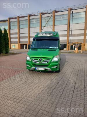 Green Mercedes-Benz Sprinter 2008 in Riga, with an engine capacity of 2.20 L and mileage of 669 thousand km for 8500 €, photo  on AUTOMOTO.COM.LV