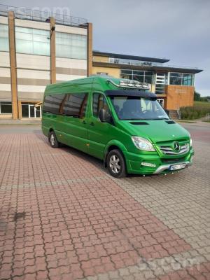 Green Mercedes-Benz Sprinter 2008 in Riga, with an engine capacity of 2.20 L and mileage of 669 thousand km for 8500 €, photo 4 on AUTOMOTO.COM.LV