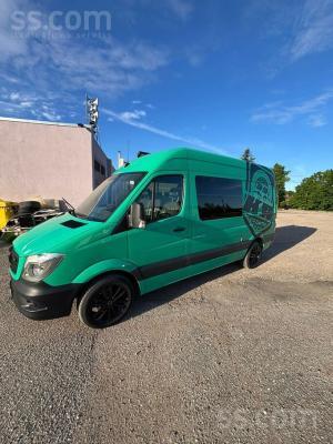Zaļš Mercedes-Benz Sprinter 2017 Liepāja, ar dzinēja tilpumu 2.20 L un nobraukumu 223 tūkst. km par 24000 €, foto 4 vietnē AUTOMOTO.COM.LV