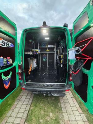 Zaļš Mercedes-Benz Sprinter 2017 Liepāja, ar dzinēja tilpumu 2.20 L un nobraukumu 223 tūkst. km par 24000 €, foto 6 vietnē AUTOMOTO.COM.LV