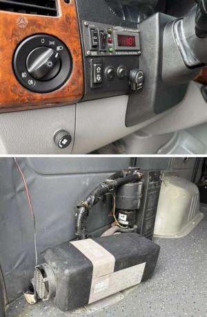 Grey Mercedes-Benz Sprinter 2006 in Vilnius, with an engine capacity of 2.15 L and mileage of 311 thousand km for 11999 €, photo 30 on AUTOMOTO.COM.LV