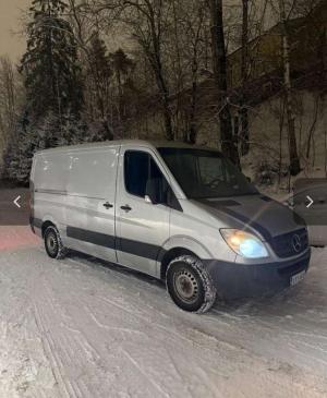 Grey Mercedes-Benz Sprinter 2007 in Klaipeda, with an engine capacity of 2.20 L and mileage of 400 thousand km for 4500 €, photo  on AUTOMOTO.COM.LV