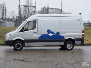 Grey Mercedes-Benz Sprinter 2008 in Vilnius, with an engine capacity of 3.00 L and mileage of 381 thousand km for 7700 €, photo 3 on AUTOMOTO.COM.LV