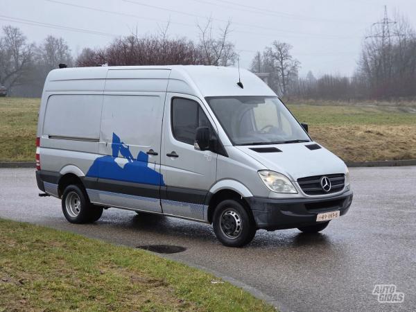 Pelēks Mercedes-Benz Sprinter 2008 Viļņa, ar dzinēja tilpumu 3.00 L un nobraukumu 381 tūkst. km par 7700 €, foto 9 vietnē AUTOMOTO.COM.LV