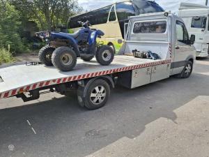 Pelēks Mercedes-Benz Sprinter 2008 Rīga, ar dzinēja tilpumu 3.00 L un nobraukumu 388 tūkst. km par 10999 €, foto  vietnē AUTOMOTO.COM.LV