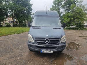 Grey Mercedes-Benz Sprinter 2009 in Telschi, with an engine capacity of 2.99 L and mileage of 438 thousand km for 4200 €, photo  on AUTOMOTO.COM.LV