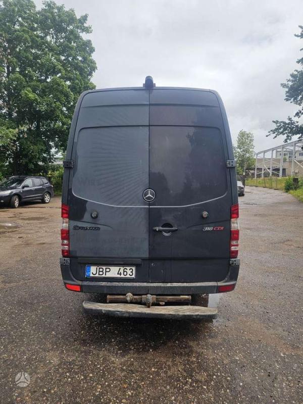 Pelēks Mercedes-Benz Sprinter 2009 Telšiai, ar dzinēja tilpumu 2.99 L un nobraukumu 438 tūkst. km par 4200 €, foto 4 vietnē AUTOMOTO.COM.LV