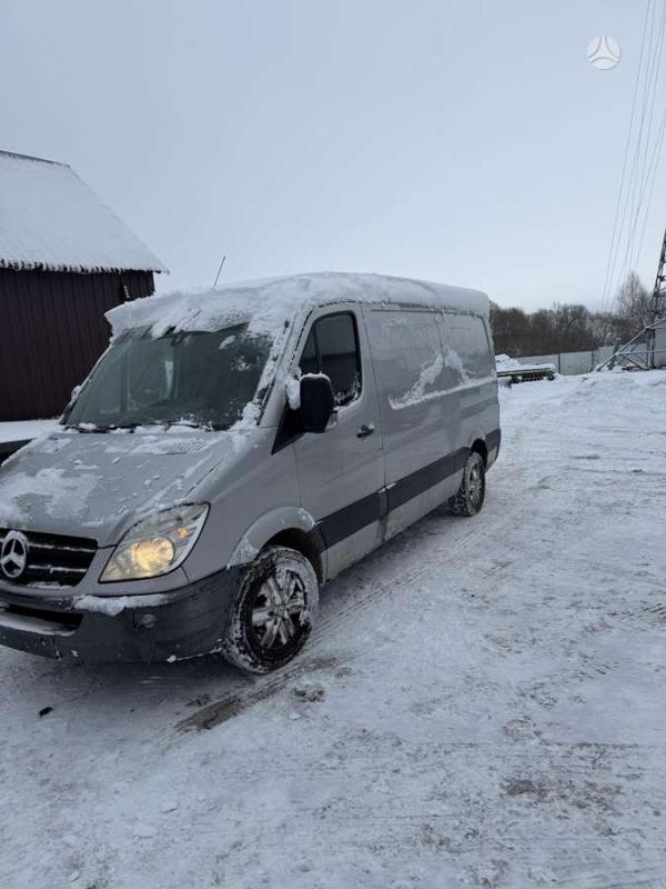 Grey Mercedes-Benz Sprinter 2010 in Taurage, with an engine capacity of 2.20 L and mileage of 290 thousand km for 4200 €, photo 2 on AUTOMOTO.COM.LV